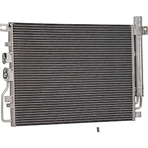 Kool Vue A/C Condenser Compatible with 2008-2017 Chevrolet Equinox, Fits 2010-2017 GMC Terrain, Fits 2008-2009 Pontiac Torrent, Fits 2007-2009 Suzuki XL-7 - GM3030284, SZ3030123, GM3030303