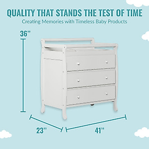 Dream On Me Liberty Collection 3 Drawer Changing Table