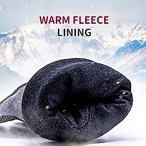 Waterproof Insulated Work Gloves for Women Men, Touchscreen Thermal Winter Gloves for Cold Weather with 3M Warm Lining(M,Pink)