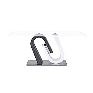 Global Furniture USA Global Furniture Dining Table, 4127 Grey