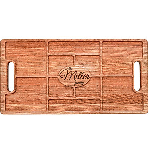 USA Made Personalized Charcuterie Board Engraved - Custom Charcuterie Board Personalized Cheese Board - Charcuterie Boards Personalized Large - Custom Charcuterie Boards Wood Engraved Charcuterie Set