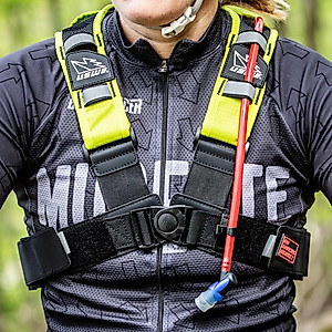 USWE Outlander Hydration Pack, Hydration Backpack with Water Bladder Included - Backpack for Cycling, MTB, Trail Running & More (9L, Yellow)