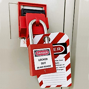 Lockout Tagout Locks, Safety Padlocks, Loto Locks Keyed Differently Lock Out Tag Out Device Plastic