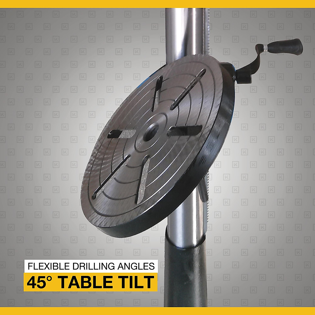 Klutch Floor Drill Press - 16-Speed, 13in. 3/4 HP, 120V