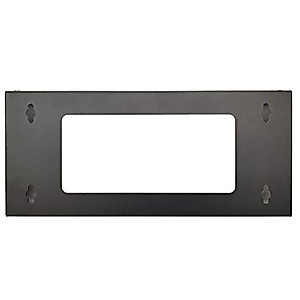 KENUCO 19 Inch Steel Vertical Rack and Wall Mountable Server Rack Mount (Black-3U)