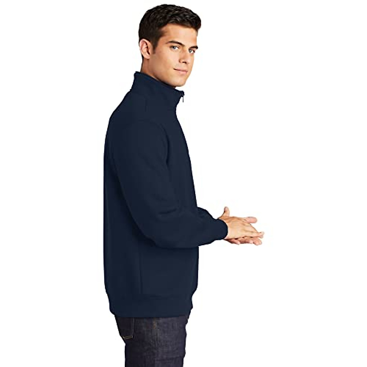 Sport-Tek 1/4-Zip Sweatshirt XL True Navy