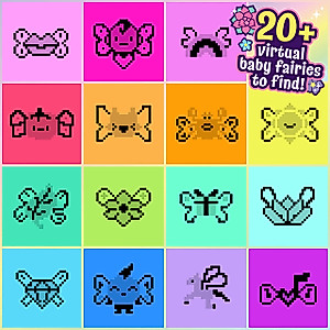 Got2Glow Fairies Got2Glow Baby Fairy Finder – Magic Fairy Jar Includes 20+ Virtual Baby Fairies – Find Fairies On-The-Go