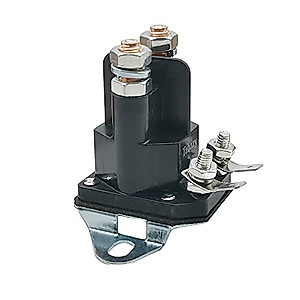 Lawn Tractor Starter Solenoid Compatible with Husqvarna Craftsman Toro Mowers Replaces 28-4210, 110167, 47-1910, 532146154