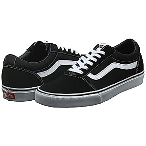 Vans Women’'s Ward Low-Top Sneakers, (Suede/Canvas) Black/White Iju, 5 UK 5 UK