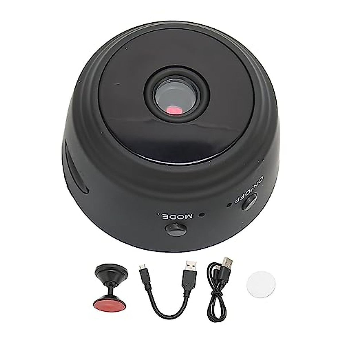 Yoidesu Mini WiFi Camera 1080P Rechargeable Night Vision 360 Rotation Small Video Camera for Home Office