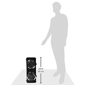 IMUSA USA GAU-80306 Electric Double Burner 1750-Watts , Black