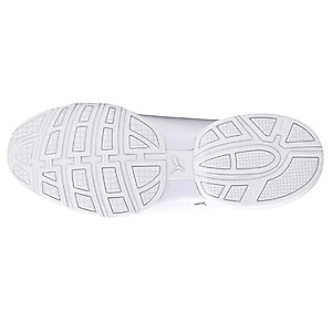 PUMA Men's Viz Runner Cross-Trainer (8.5, Puma/White-puma/Black, Numeric_8_Point_5)