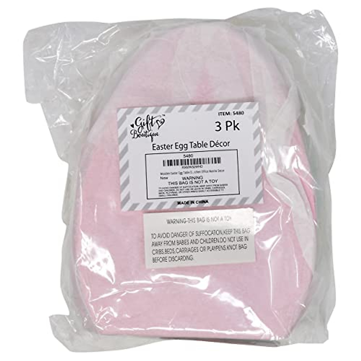 Wooden Easter Egg Table Decorations 3 Pack Decorative Spring Eggs Bunny Rabbit Flowers Design Tabletop Party Centerpiece Signs Rustic Wood Holiday Shelf Topper for Home Kitchen Office Mantle Decor