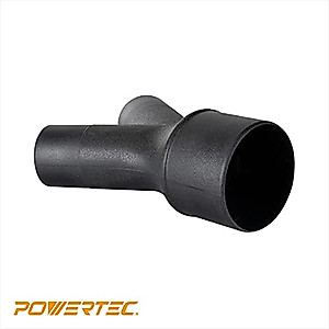 POWERTEC 70276 4-Inch to 2-1/2-Inch Dust Collection Splitter Fitting