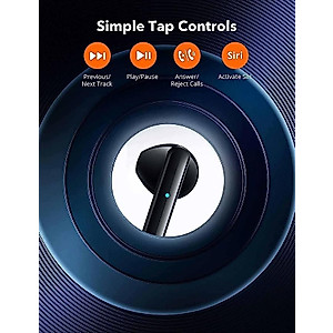 POCO, LLC Wireless Earbuds Bluetooth Headphones in-Ear Noise Cancelling Earbuds Stereo Sound, Deep Bass & with Charging Case Air Buds Pro Touch Control,for Sport