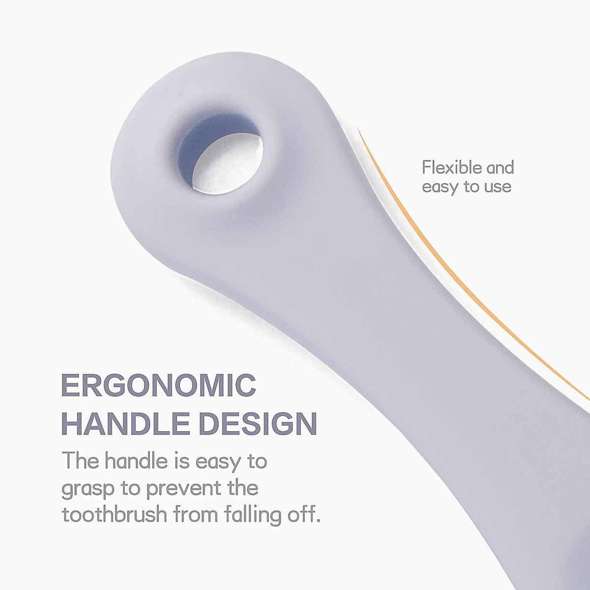 CONSIO 4Pcs Dog Finger Toothbrush, Use Food Grade Silicone,Easy Teeth Cleaning, Dental Care for Puppies, Cats and Small Pets