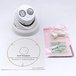 LTS, LTCMIP3382NW-M, Platinum Turret Network IP Camera, 4K/8MP, 4mm, True WDR, Matrix IR 2.0, SD Card Slot