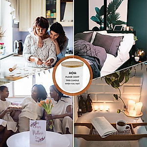 Lihome Mothers Day Gifts from Daughter Son - Birthday Gifts for Mom, Best Mom Ever Gifts, Funny Mothers Day & Birthday & Thanksgiving & Christmas Gifts, Vanilla Coconut Candles(11.5oz)