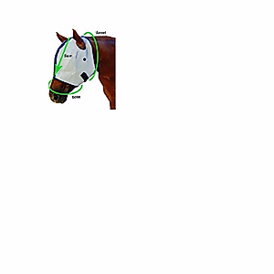 Hamilton Fly Mask for Horses, Medium