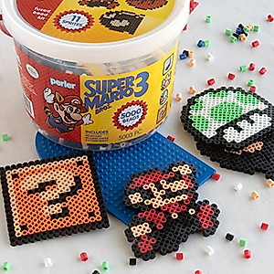 Perler Craft Bead Bucket Activity Kit, 5003 pcs, Super Mario Brothers - 80-42947