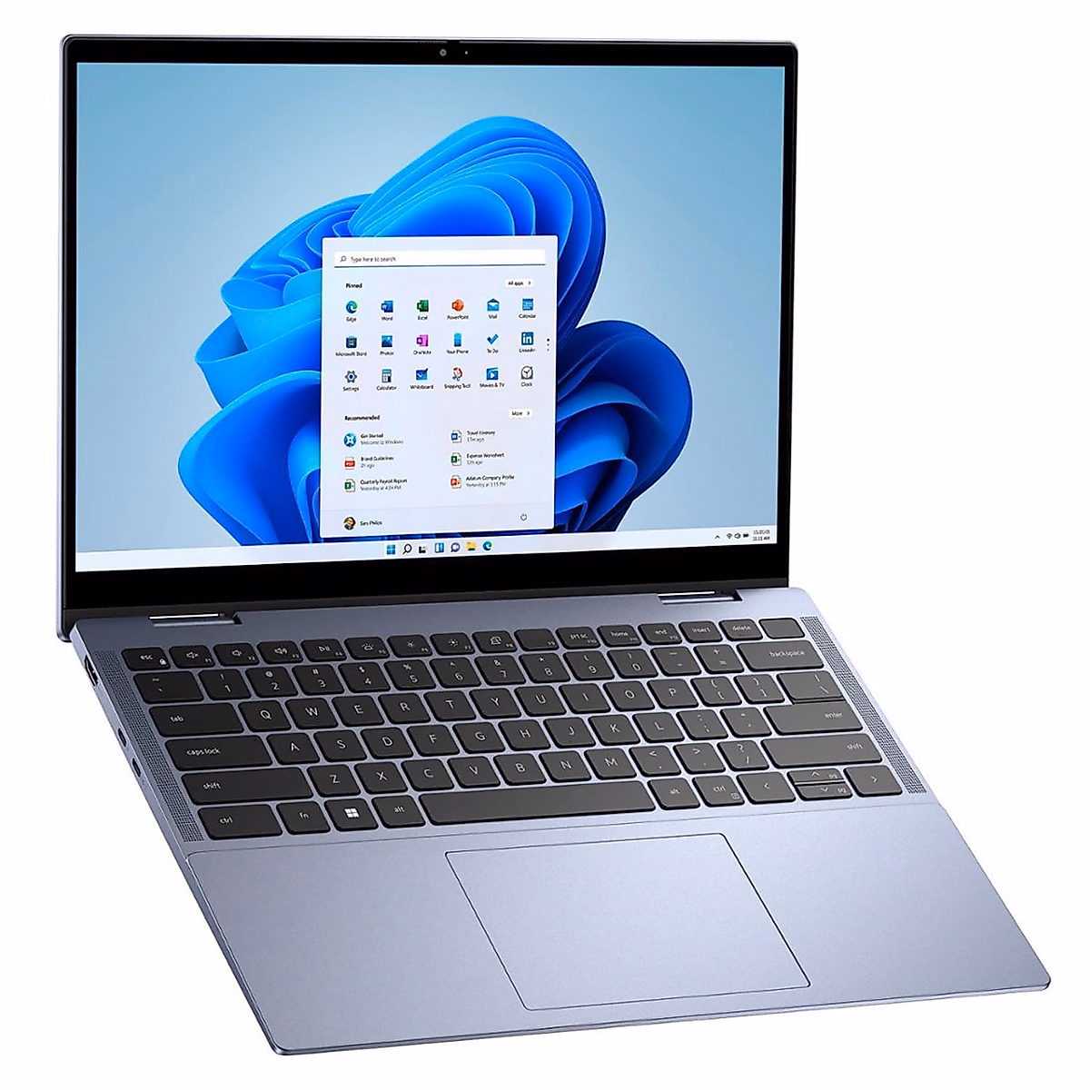 Dell Inspiron 2-in-1 Touch Laptop, 14" WUXGA IPS Display, AMD Ryzen 5 7530U(Beat i7-11600H) Up to 4.5GHz, 8GB RAM, 512GB SSD, Backlit KB, Fingerprint Reader, Wi-Fi 6E, USB-C, HDMI, Win 11 Pro