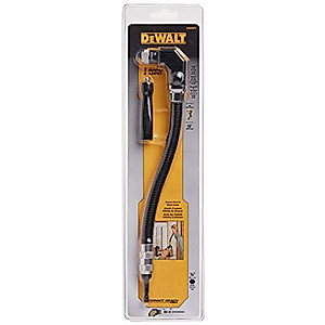 DEWALT Right Angle Attachment, Flex Shaft, Drill Attachment, 12-Inch (DWARAFS)