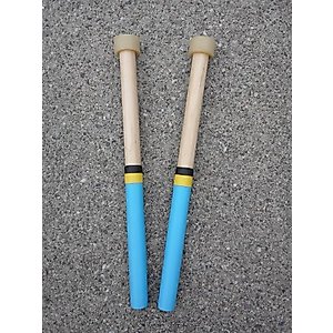 Kakesa Steel Drum Pan Mallets Sticks Wood - Double Seconds