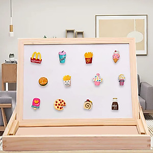 12pcs Mini Cute Refrigerator Magnets, 3D Simulation Food Refrigerator Magnets, Creative Gourmet Fridge Magnets, for Refrigerators, Whiteboards, Maps and Other Magnetic Items
