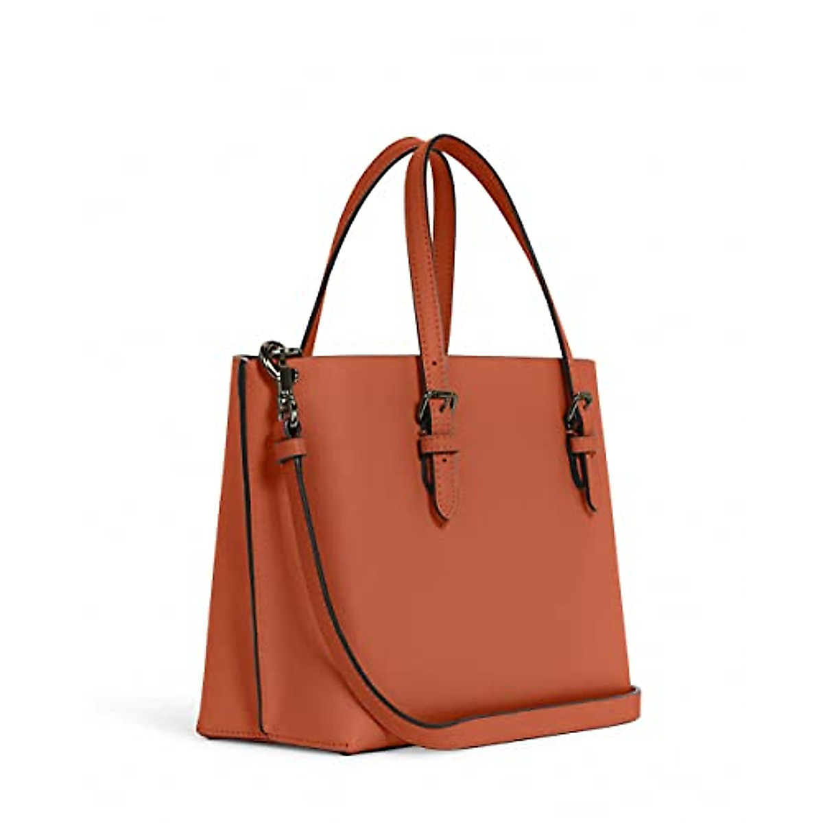 Coach Leather Mollie Tote 25, Sunset