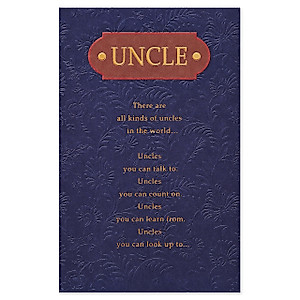American Greetings Birthday Card for Uncle (Making Our Family So Special)