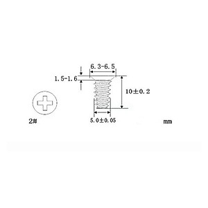 Wshao store 50Pcs M5*8mm M5*10mm M5*12mm KB Computer PC Case Cooling Fan Mount Screw Heat Dissipation Screws Fixer (Color : Silvery screw, Length : M5x12mm)