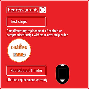 HeartsCare Total Cholesterol 20 Strips