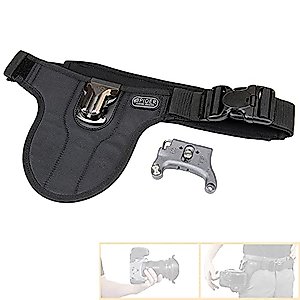 Spider Holster – SpiderPro DSLR Single Camera System v2 for Carrying ONE Professional Camera and Heavy Gear Featuring Belt with Built-In Self-Locking Camera Holster for Secure Quick-Draw Camera Access
