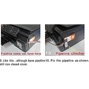 UniPrint CISS Continuous Ink Supply System LC203 Compatible for Brother MFC-J460DW J480DW J485DW J680DW J880DW J885DW