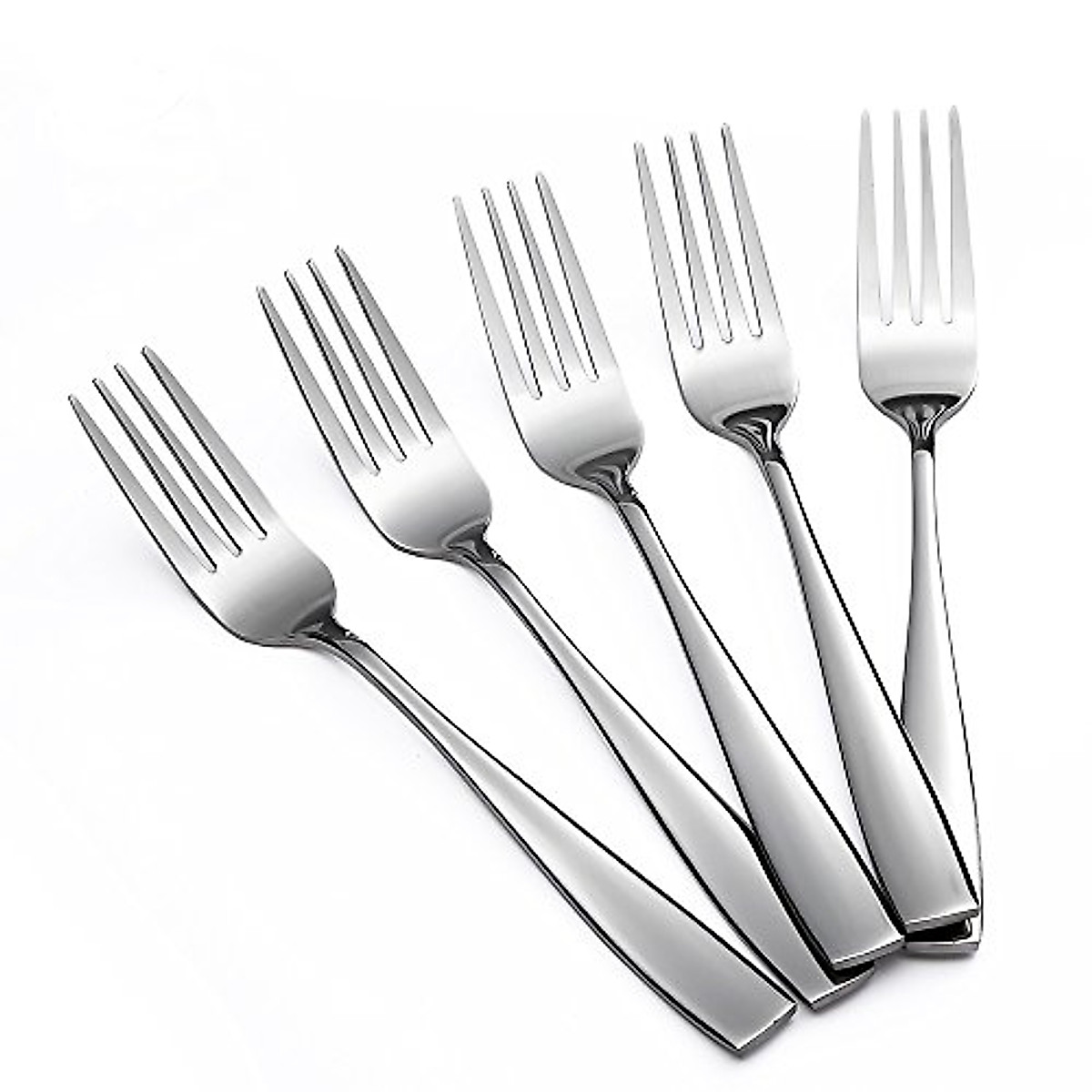 Eslite Staintess Steel Salad Forks Set,6.7-Inch,12-Piece