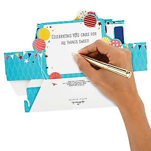Hallmark Paper Wonder Pop Up Birthday Card (Celebrate, Birthday Cake)