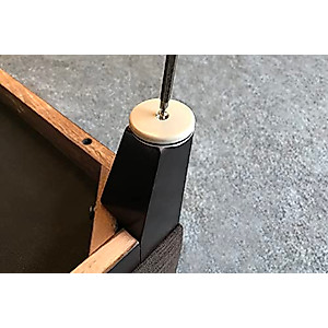 Shepherd Hardware 9471 1-Inch and 1-1/2-Inch Round, Adhesive Slide Glide Furniture Sliders, 20-Count,Tan