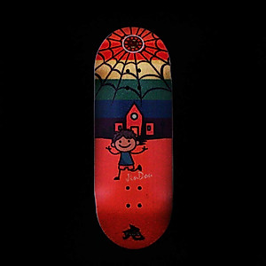 SOLDIER BAR 9.0 Fingerboards Deck (Who is This 100x34mm)