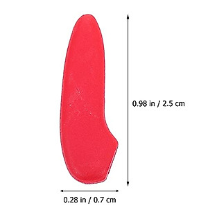 Hemoton 30pcs Knife Tip Protecting Sleeves Knife Tip Cover Blade Knives Tip Protector Knives Guards Knives Point Cover Anti-scratch Protection Kitchen Knives Accessories