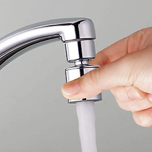 Juvielich Swivel Sink Faucet Aerator 19mm Faucet Flow Restrictor Replacement Parts Insert Sink Aerator for Bathroom Kitchen