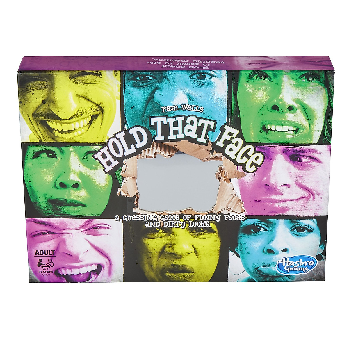 Hasbro Gaming Hold That Face Adult Party Guessing Game(Amazon Exclusive)