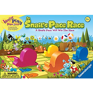 Ravensburger Snail's Pace Race Game for Age 3 & Up - Quick Children's Racing Game Where Everyone Wins!