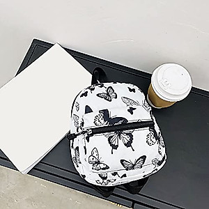 sikiwind Fashion Women Animal Pattern Printing Backpack Casual Small Handbags (B)