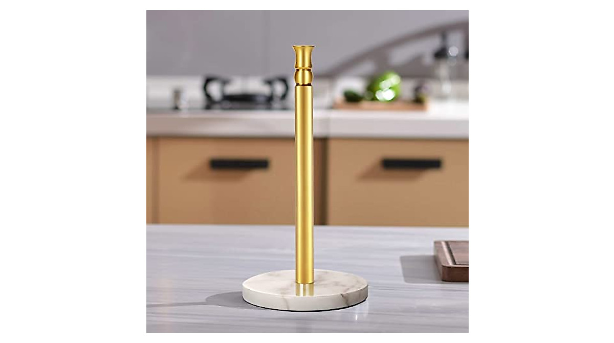 Siwil One-Handed Paper Towel Holder with Marble Base
