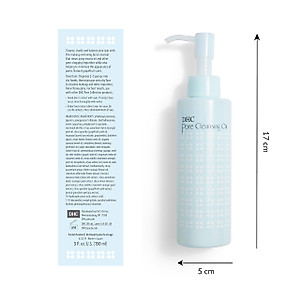 DHC Pore Cleansing Oil, Facial Cleansing Oil, Makeup Remover, Unclog Pores, Residue-Free, Ideal for Oily and Acne Prone Skin, Fragrance and Colorant Free, 5 fl. oz.