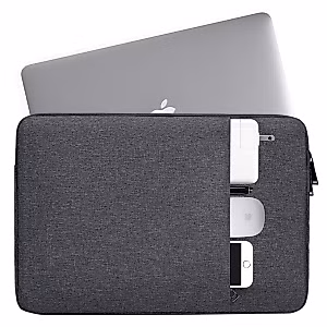 13-13.3 Inch Waterpoof Laptop Bag Compatible with MacBook Air/Pro, DELL XPS 13 9380 9370, Acer Chromebook R 13, Lenovo Yoga 730/720 13.3, ASUS ZenBook 13, HP ASUS Dell LG - 13 inch Laptop Carry Case