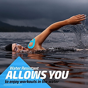 Physix Gear Sport 4 Rolls of Kinesiology Athletic Tape and eGuide (Red + Purple + Blue + Pink)