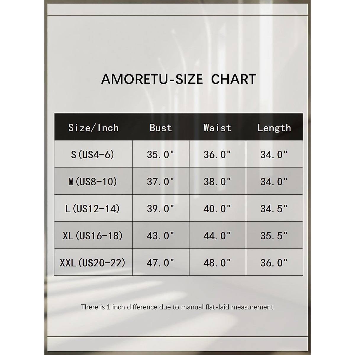 Amoretu Women Long Sleeve Tunic Dress V Neck Swing Shift Dresses(Green,X-Large)