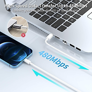 3-Pack iPhone 14 13 12 11 Fast Charger,【MFi Certified】 20W PD USB C Wall Charger 6FT Cable Fasting Charging Adapter Compatible with iPhone 14Pro/13 Pro/12/12 Pro Max/11 Pro Max/XS Max/XS-Pink