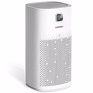 Air Purifier for Home Large Room Up to 2024sq.ft, True HEPA Filter with 3 Stage Filtration System|Low Noise|Auto Function|Sleep Mode, Air Cleaner Removes 99.97% Pollen Pets Dander Smoke